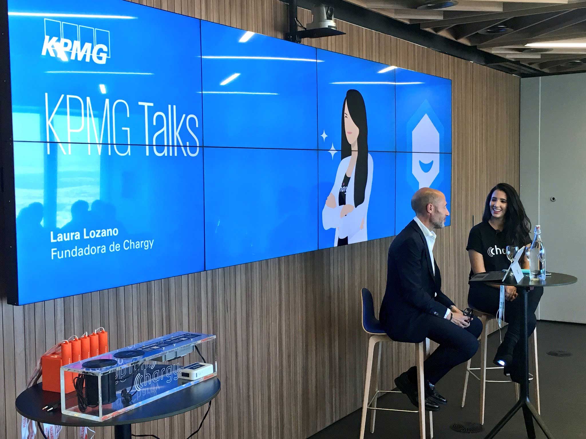 Los cofundadores de Chargy participan en KPMG Talks - Chargy