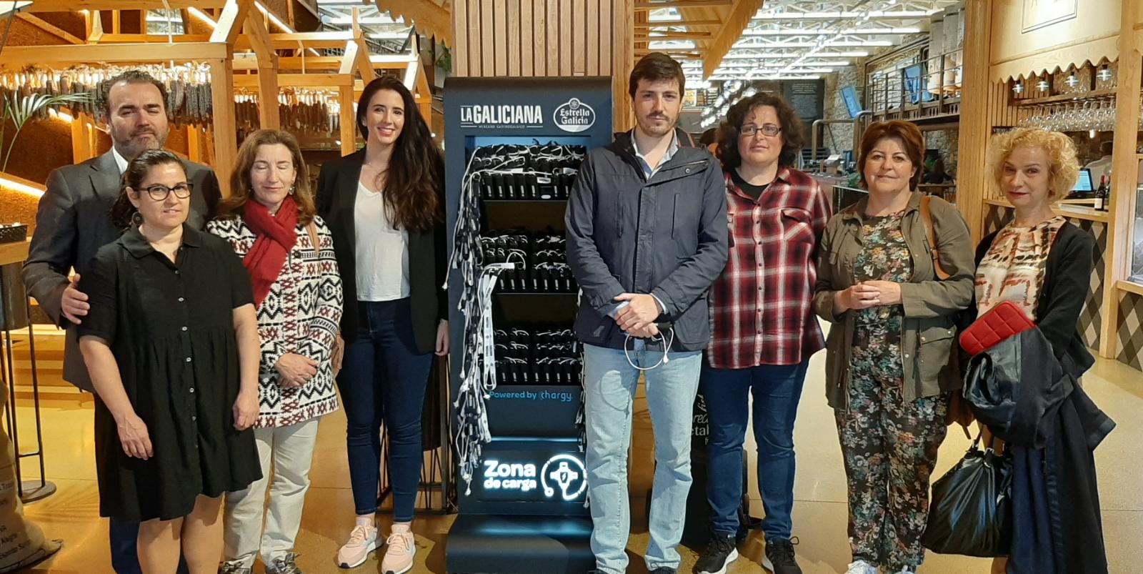 Chargy despliega su tecnología inteligente en La Galiciana - Chargy