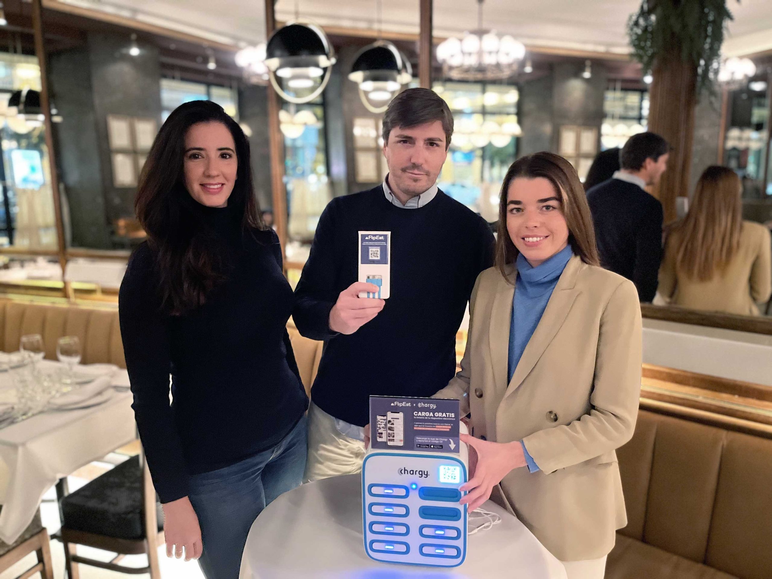 Chargy y FlipEat se alían para ofrecer carga gratuita en los ...
